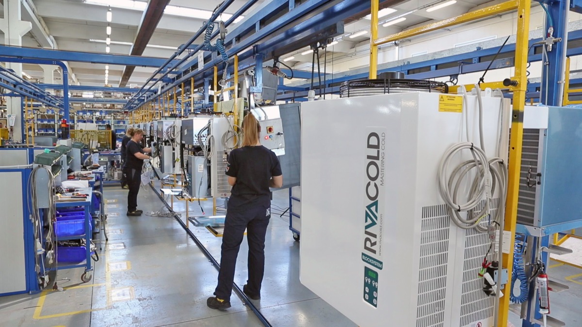 Die Rivacold-Produktion in Vallefoglia - Kälte Klima Aktuell