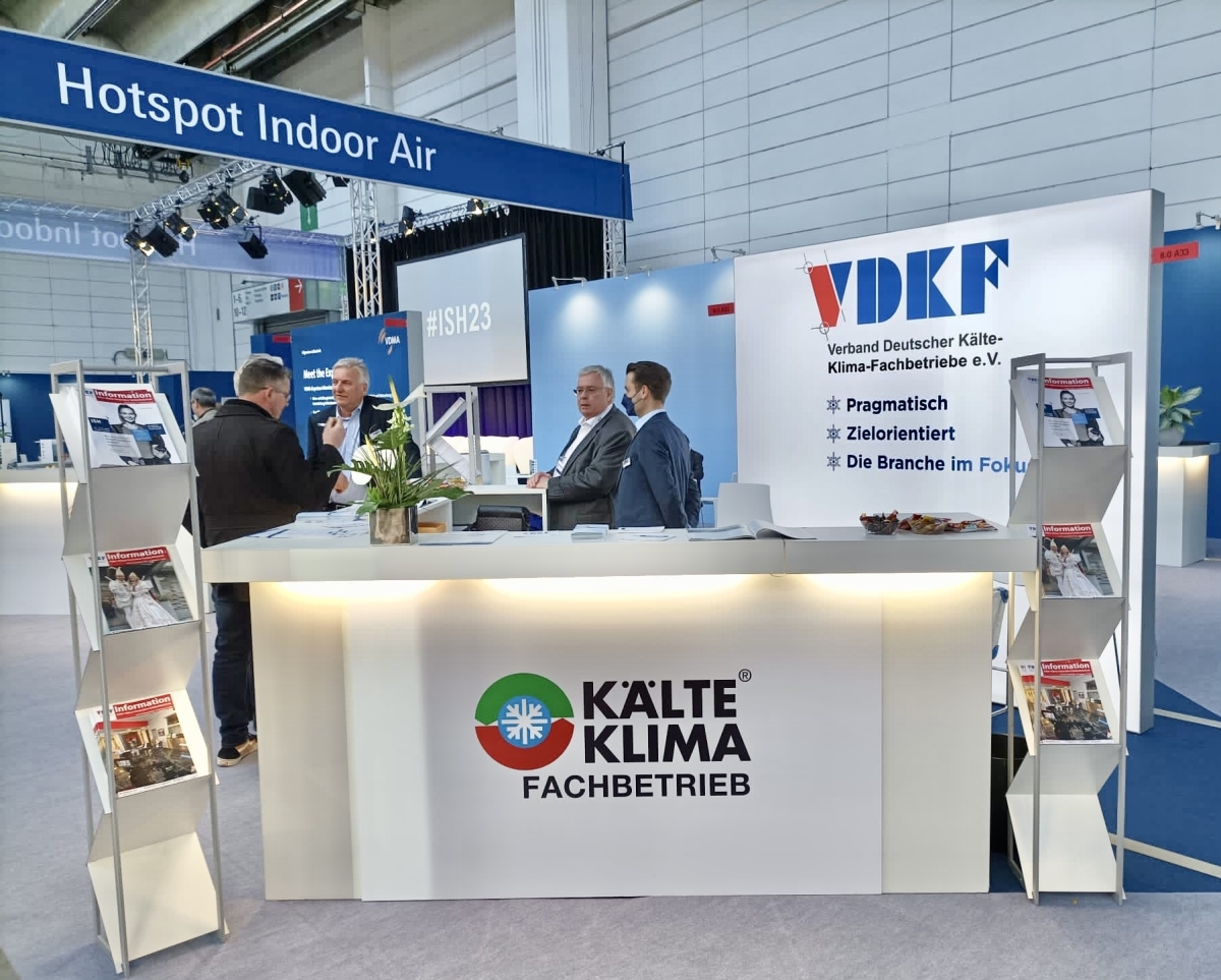 Der VDKF auf der ISH – Kältemittel im Fokus - KKA | Kälte Klima Aktuell ...